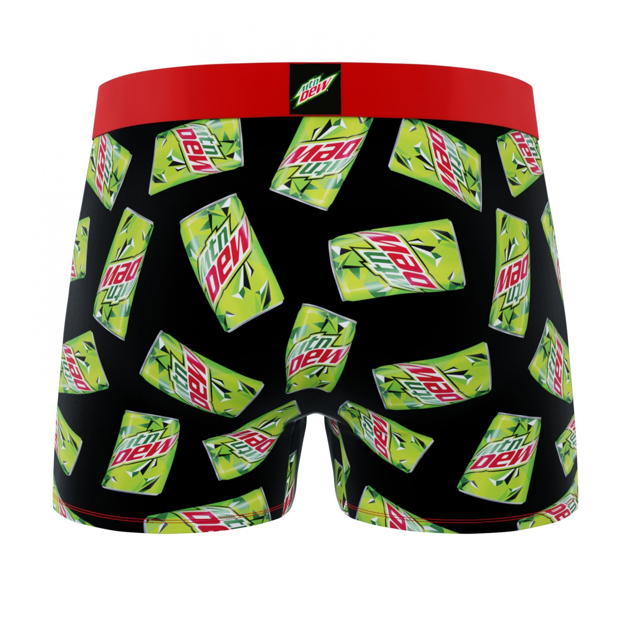 Crazy Boxers Mountain Dew Cans Boxer Briefs | Brew-Shirts.com