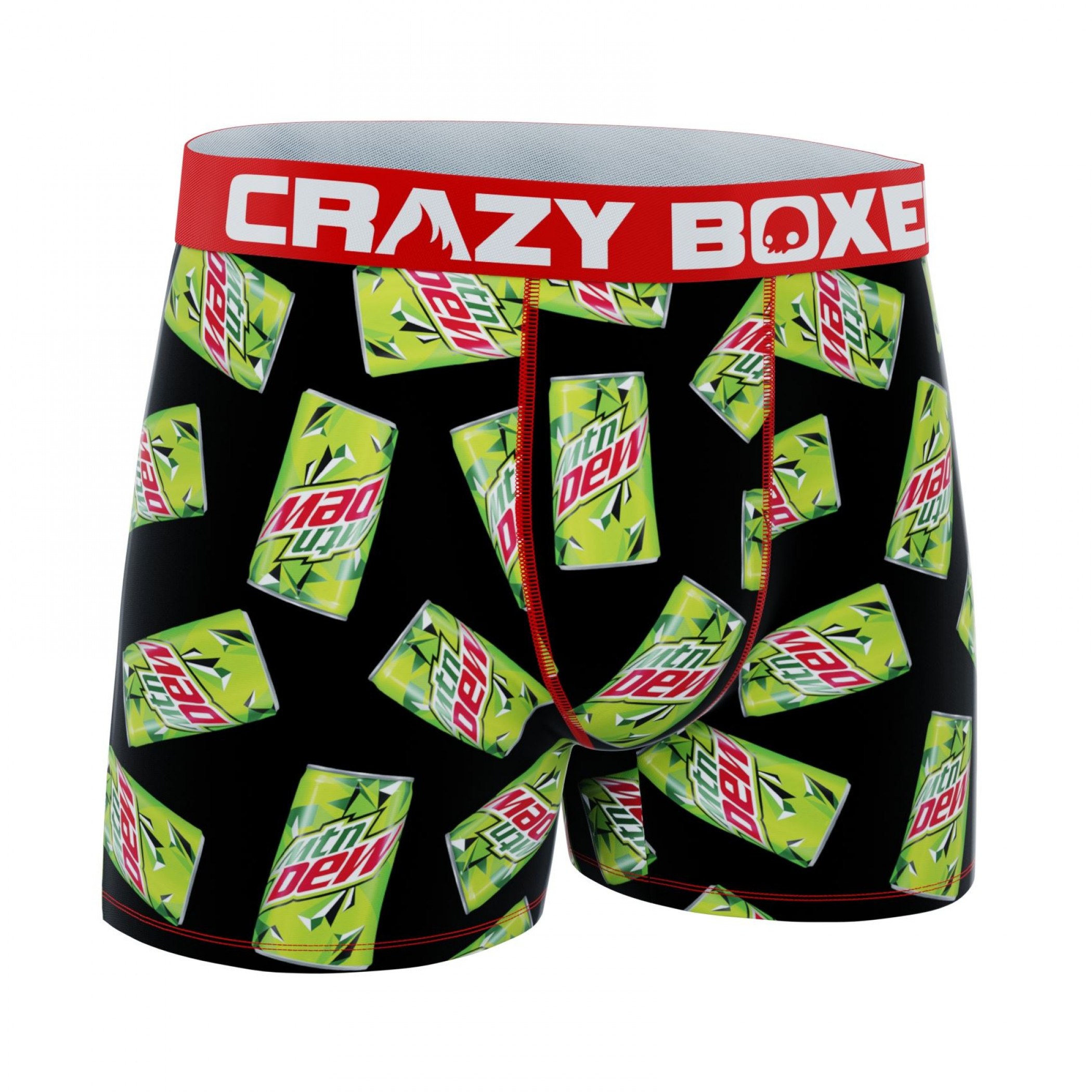Crazy Boxers Mountain Dew Cans Boxer Briefs | Brew-Shirts.com