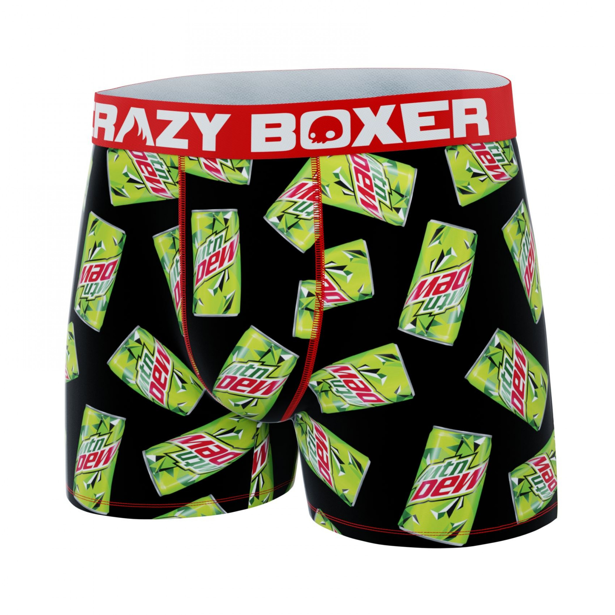 Crazy Boxers Mountain Dew Cans Boxer Briefs | Brew-Shirts.com