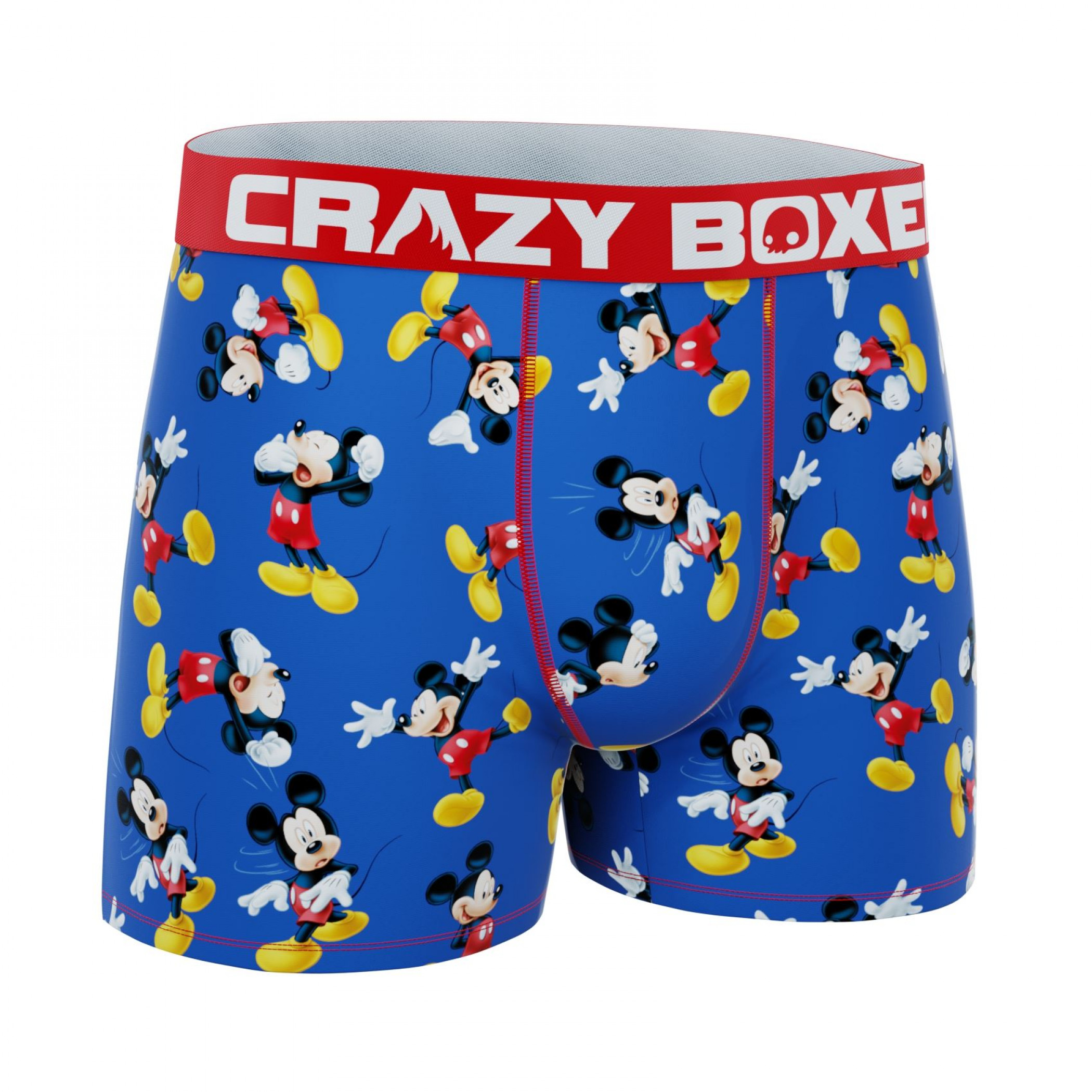 Crazy Boxers Disney Mickey Mouse Classic All Over Print Boxer Briefs ...