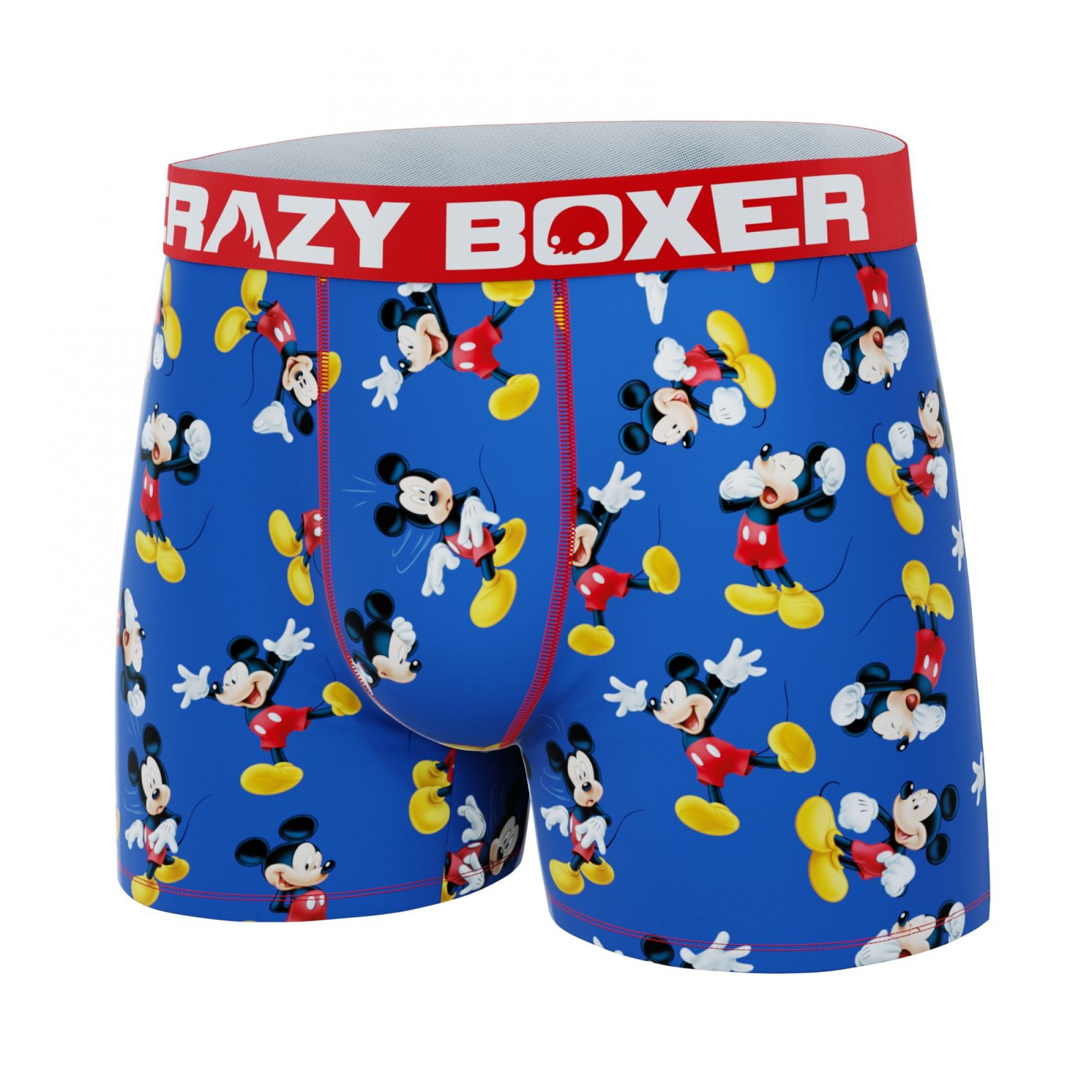 Crazy Boxers Disney Mickey Mouse Classic All Over Print Boxer Briefs ...