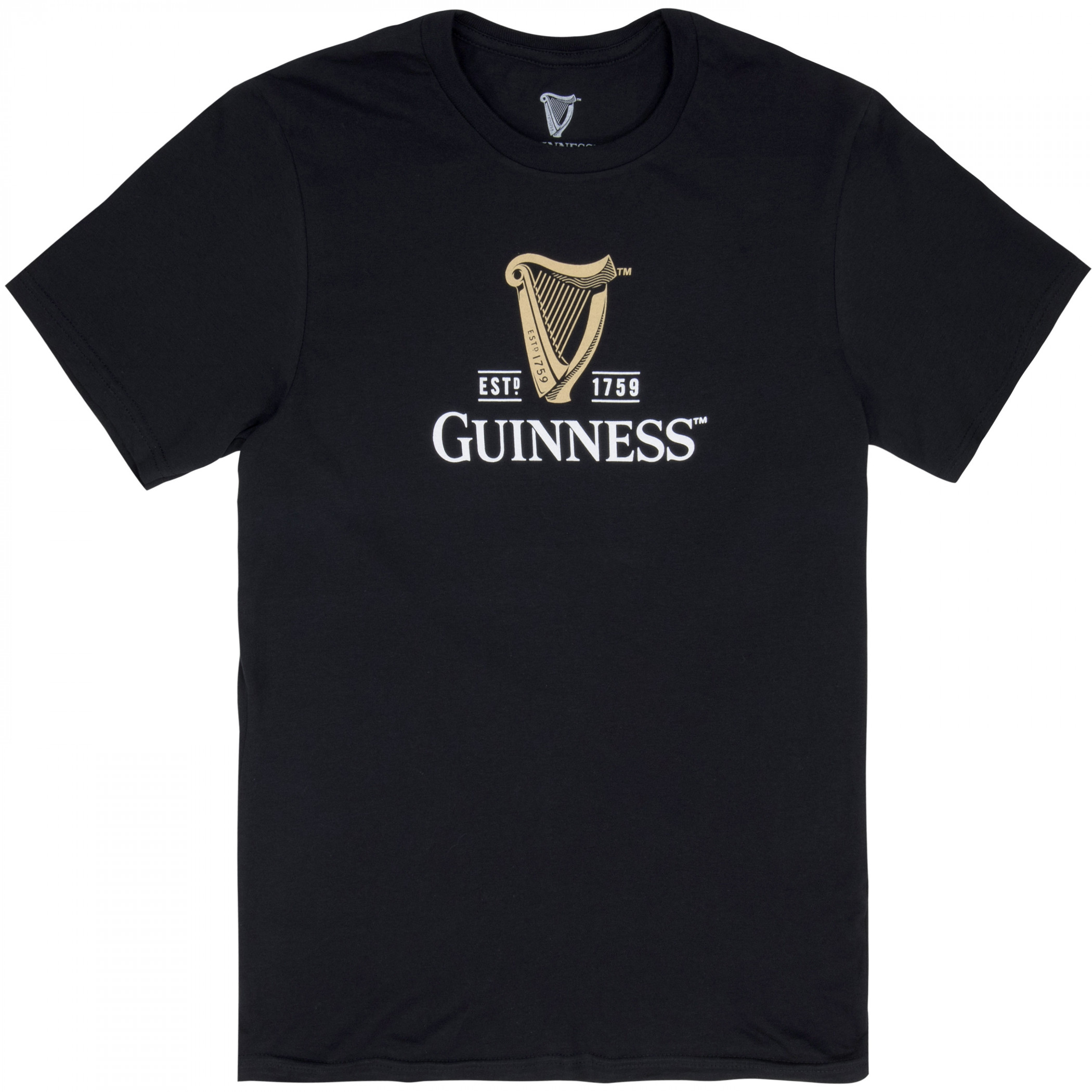 Guinness Extra Stout Label Front and Back T-Shirt | Brew-Shirts.com