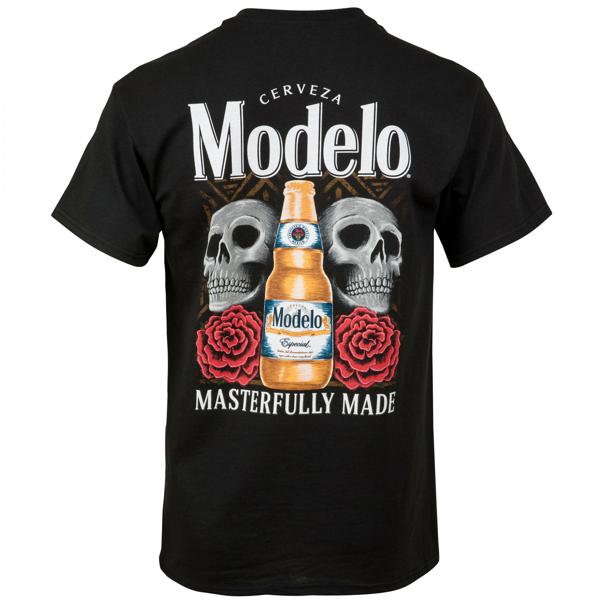 Modelo Especial Skulls and Roses Masterfully Made Front/Back T-Shirt ...