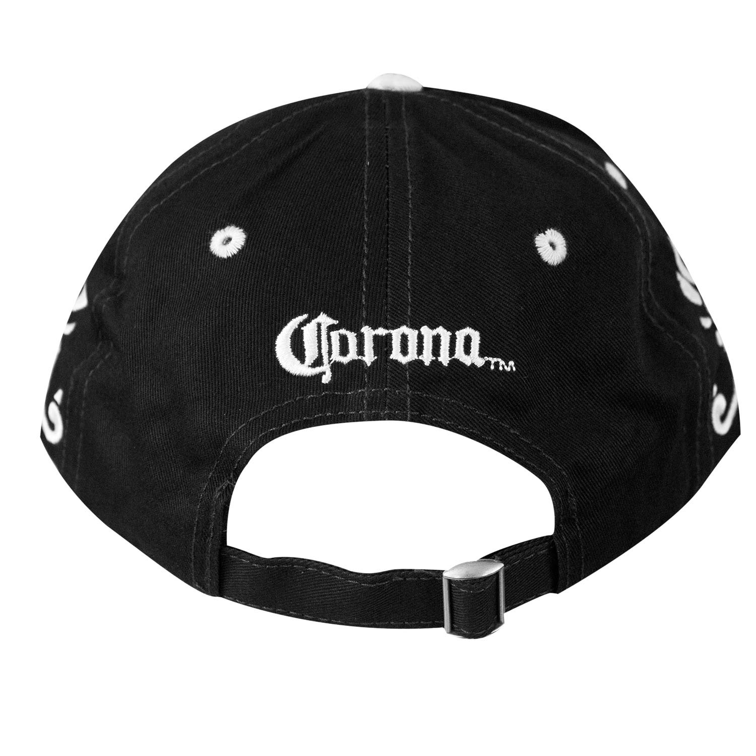 Corona Crown Logo Black Men's Hat