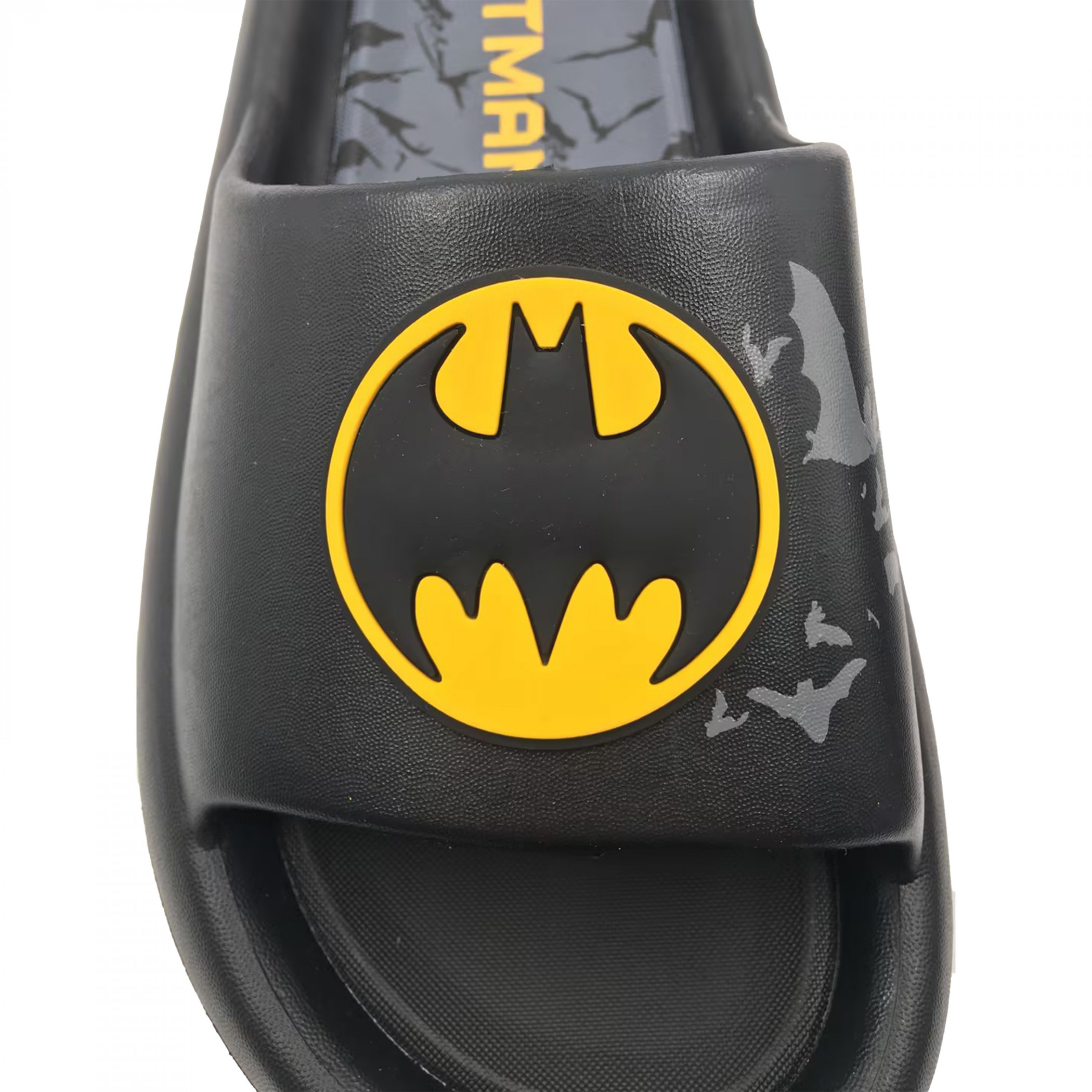 Batman Logo Flip Flop Comfort Slide Sandals Black | eBay
