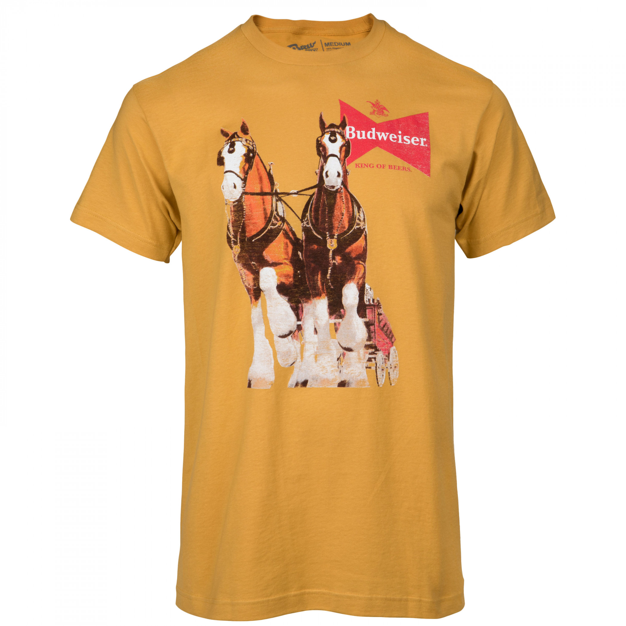 Budweiser Clydesdales Gold Colorway T-Shirt | Brew-Shirts.com