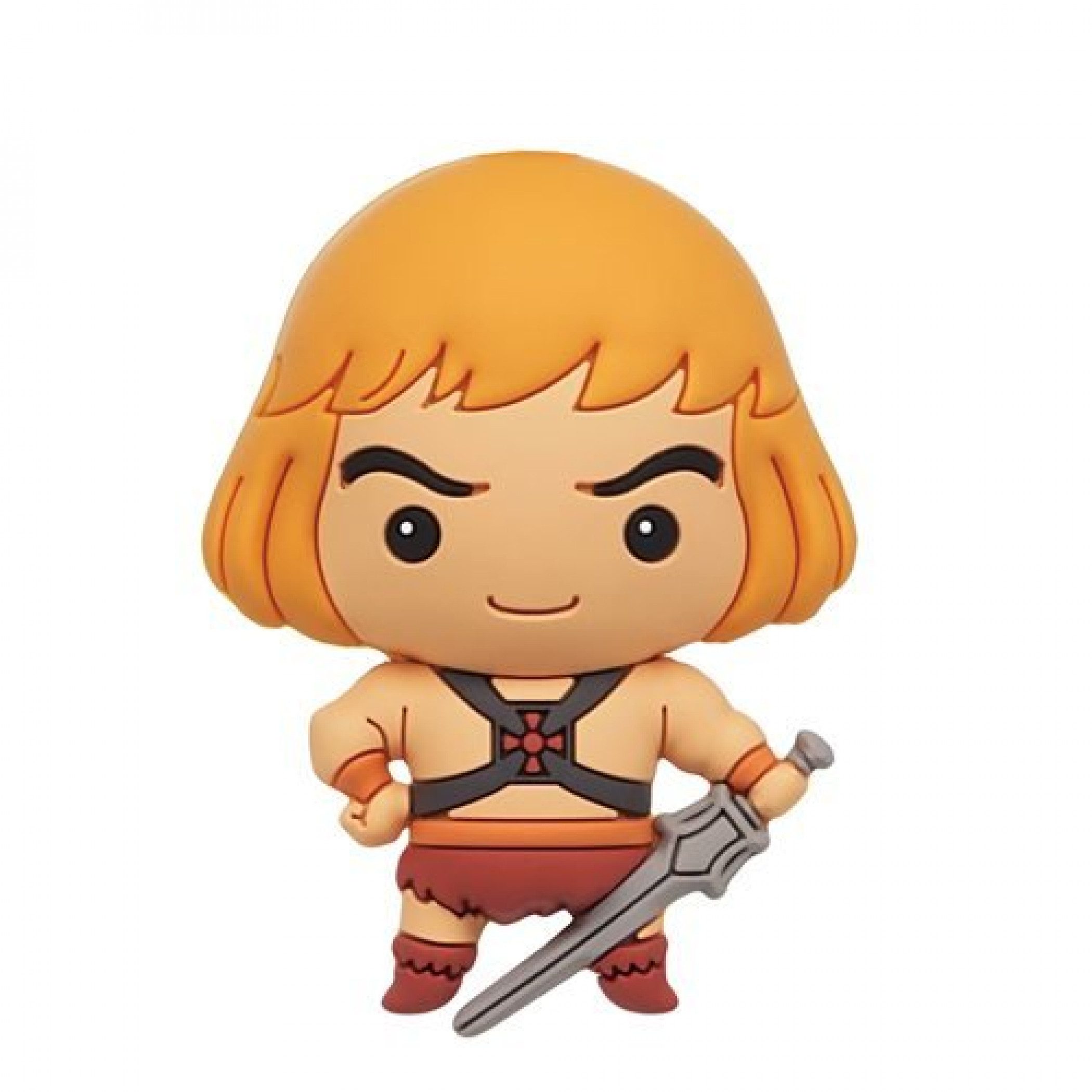 Cartoons He-Man Masters of the Universe Chibi Character 3D Foam Magnet