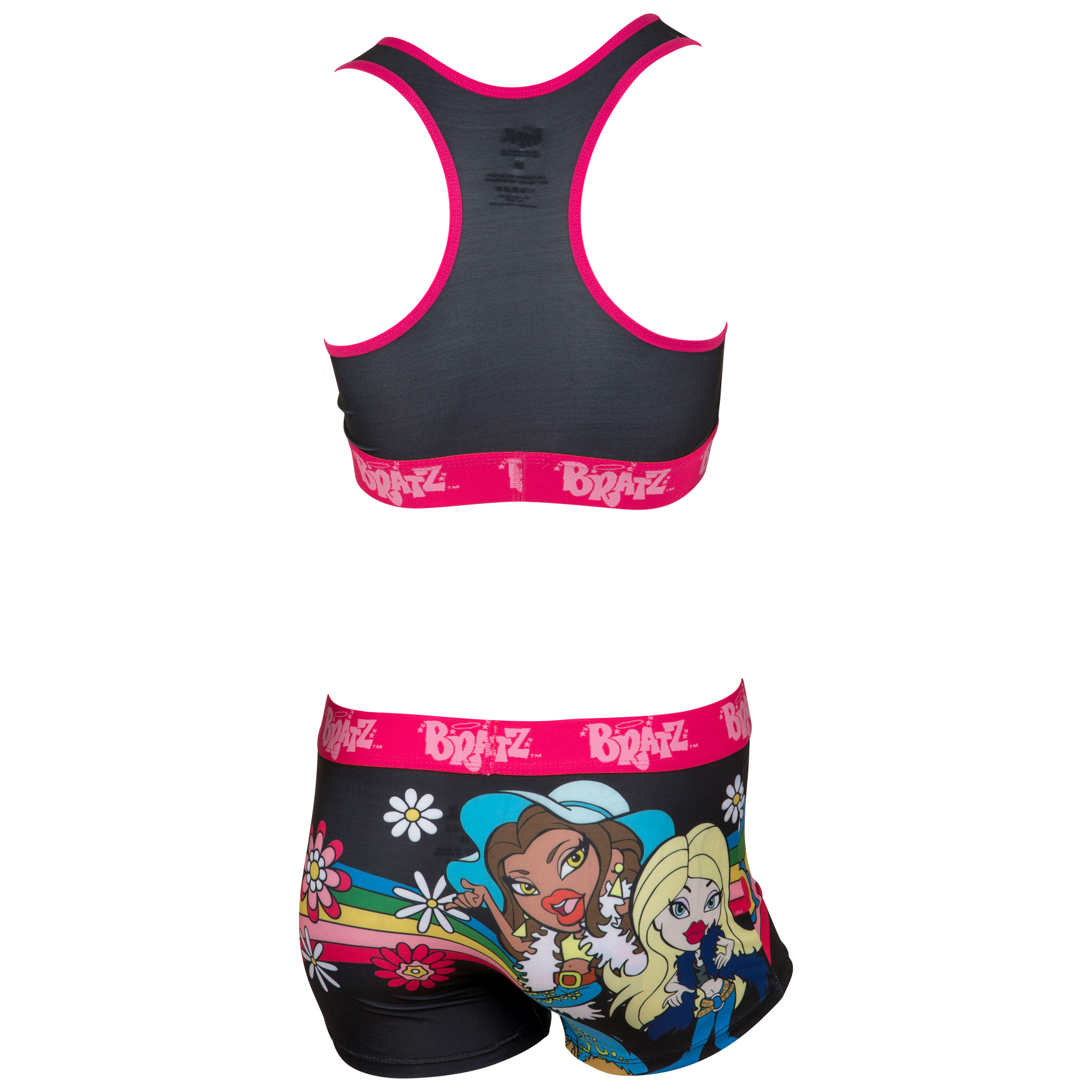 Bratz Girls Sports Bra and Boy Short Panty Set Purple | eBay