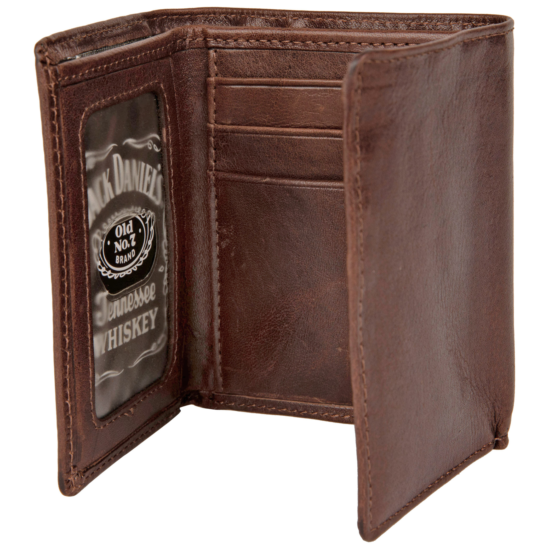 Jack Daniels Brown Old No. 7 Tri-Fold Wallet | Brew-Shirts.com