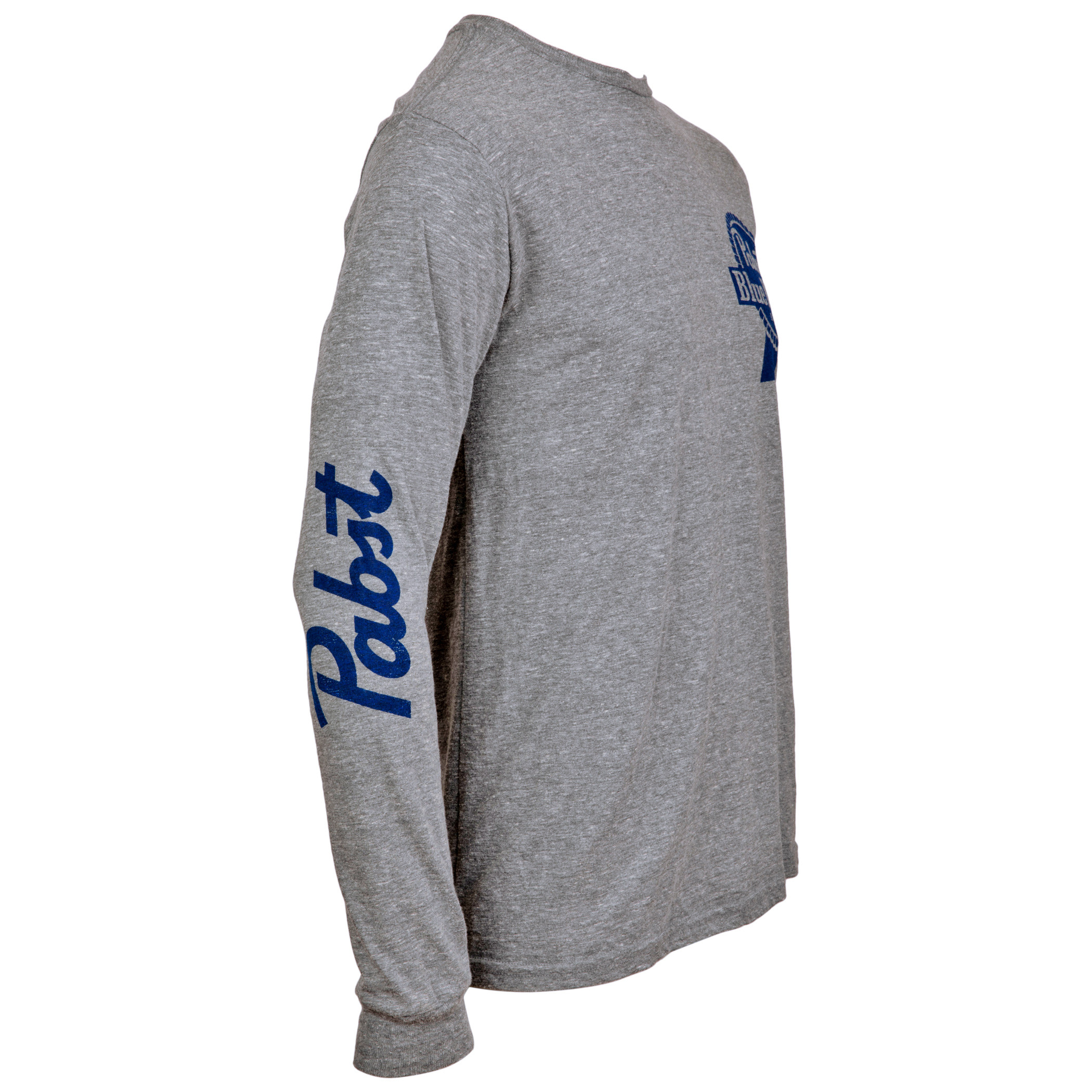 Pabst Blue Ribbon Beer Logo and Sleeve Print Long Sleeve Shirt | Brew ...