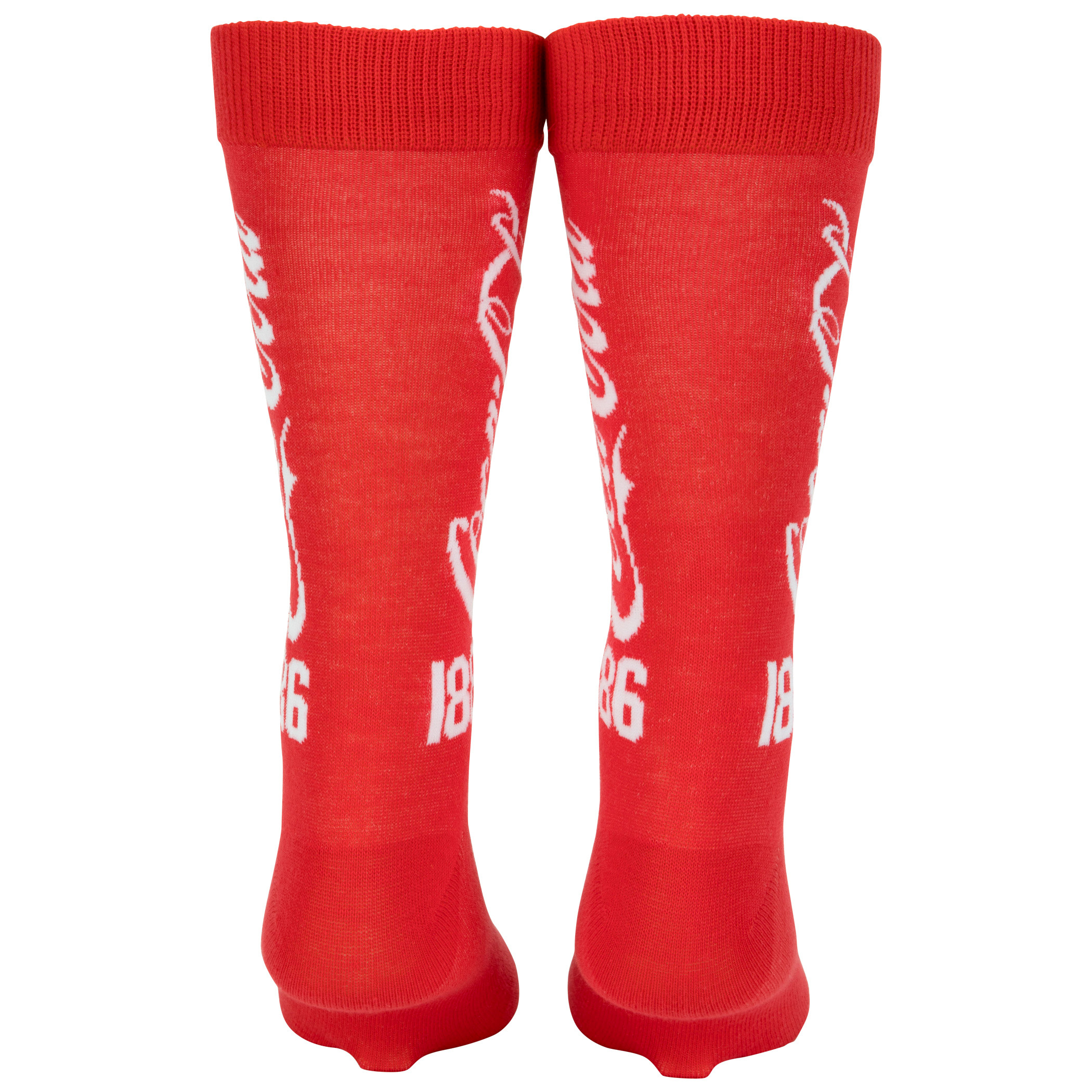 Coca-Cola 1886 Logo Crew Socks | Brew-Shirts.com