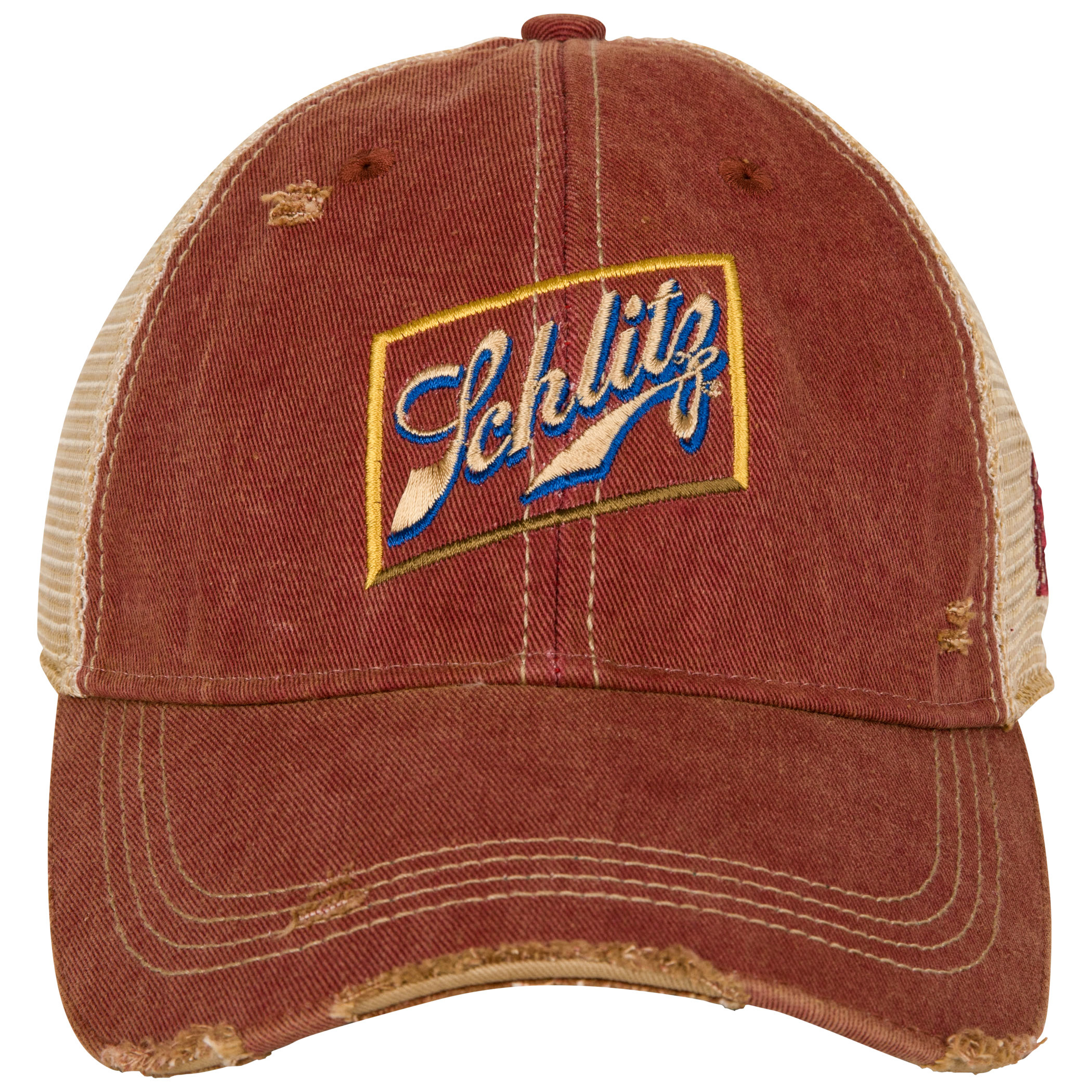 Schlitz Embroidered Patch Adjustable Hat | Brew-Shirts.com