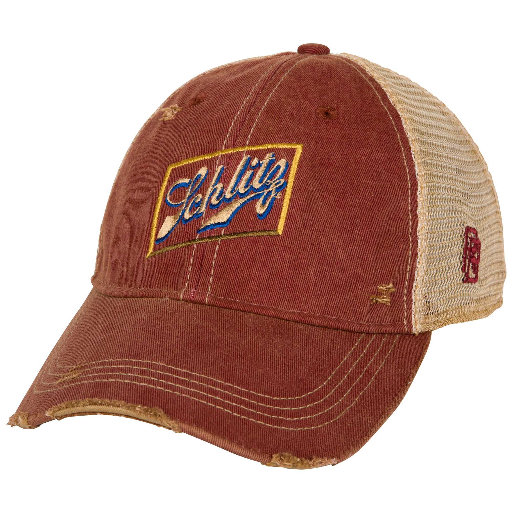Schlitz Embroidered Patch Adjustable Hat | Brew-Shirts.com