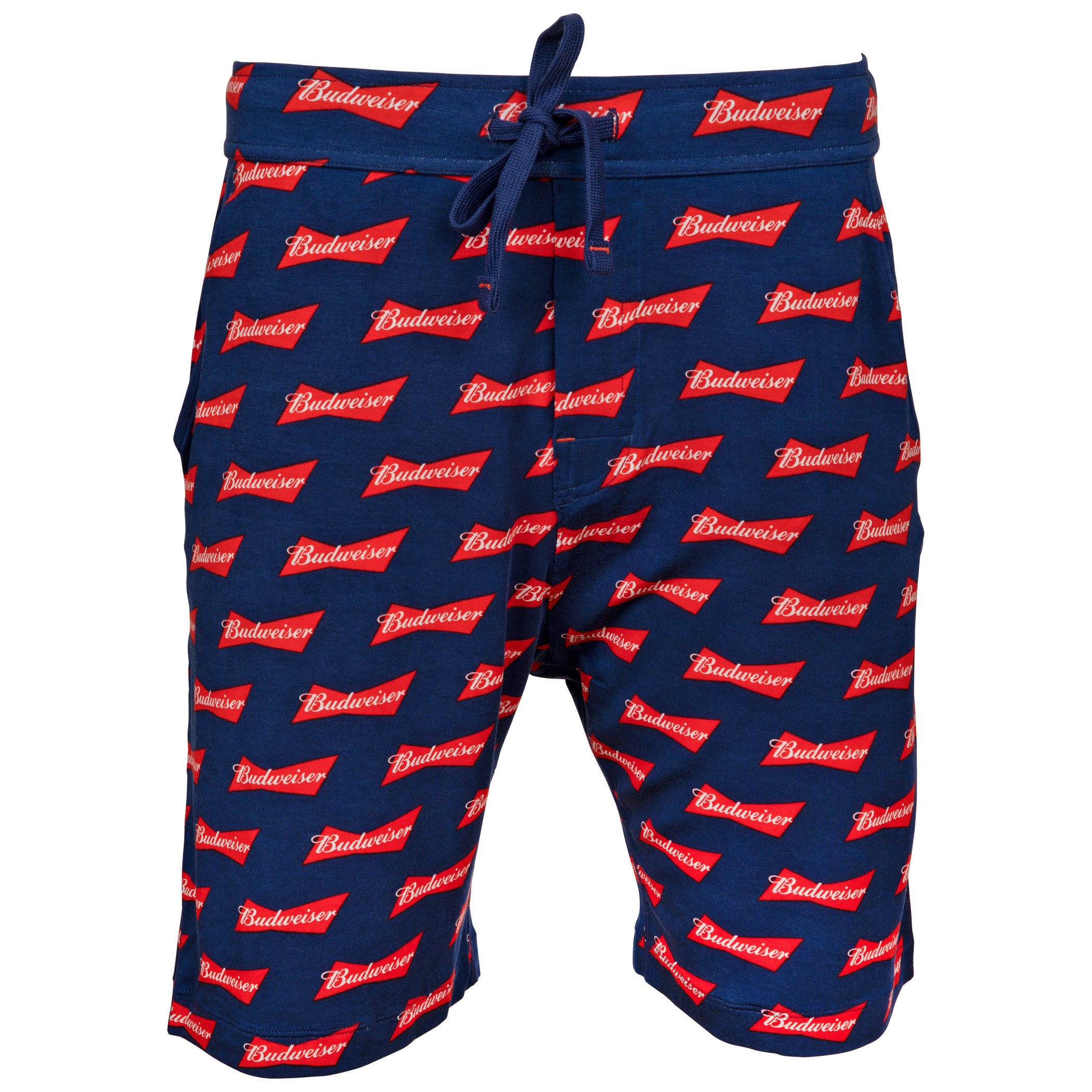 Budweiser Beer Bowtie Logo SAXX Sleep Shorts | Brew-Shirts.com