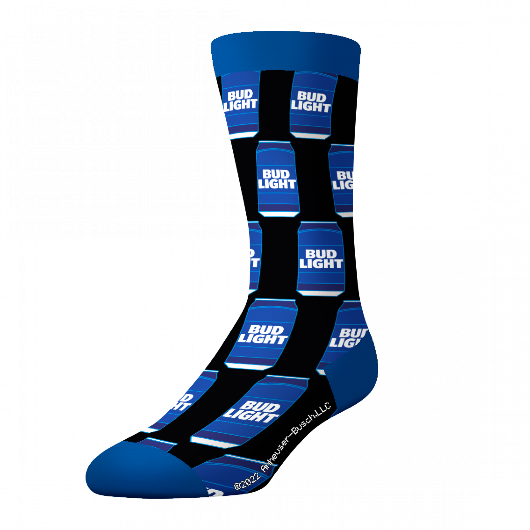 Bud Light Can and Logo 3-Pack Crew Socks | Brew-Shirts.com