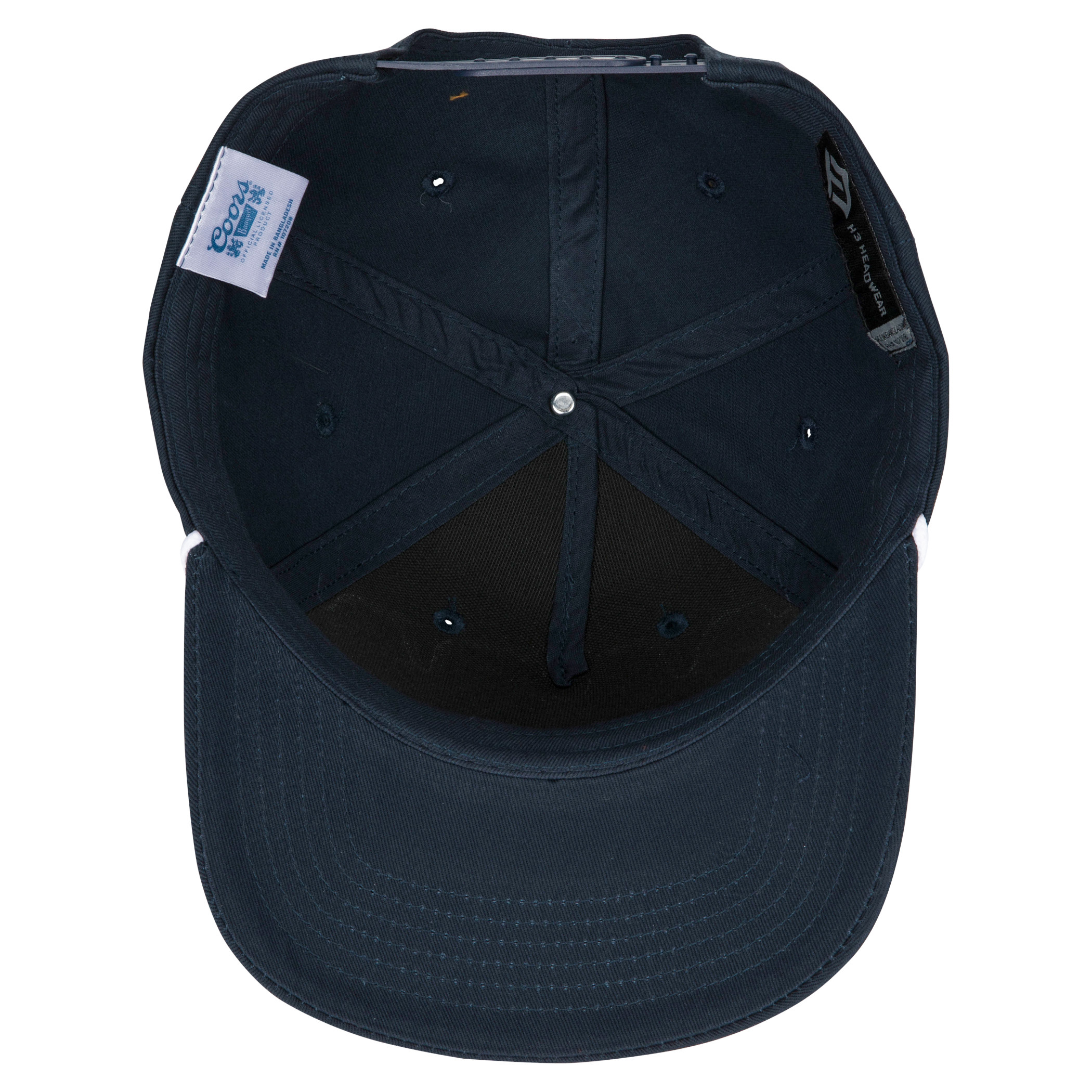 Coors Banquet Rodeo Navy Colorway Rope Hat | Brew-Shirts.com