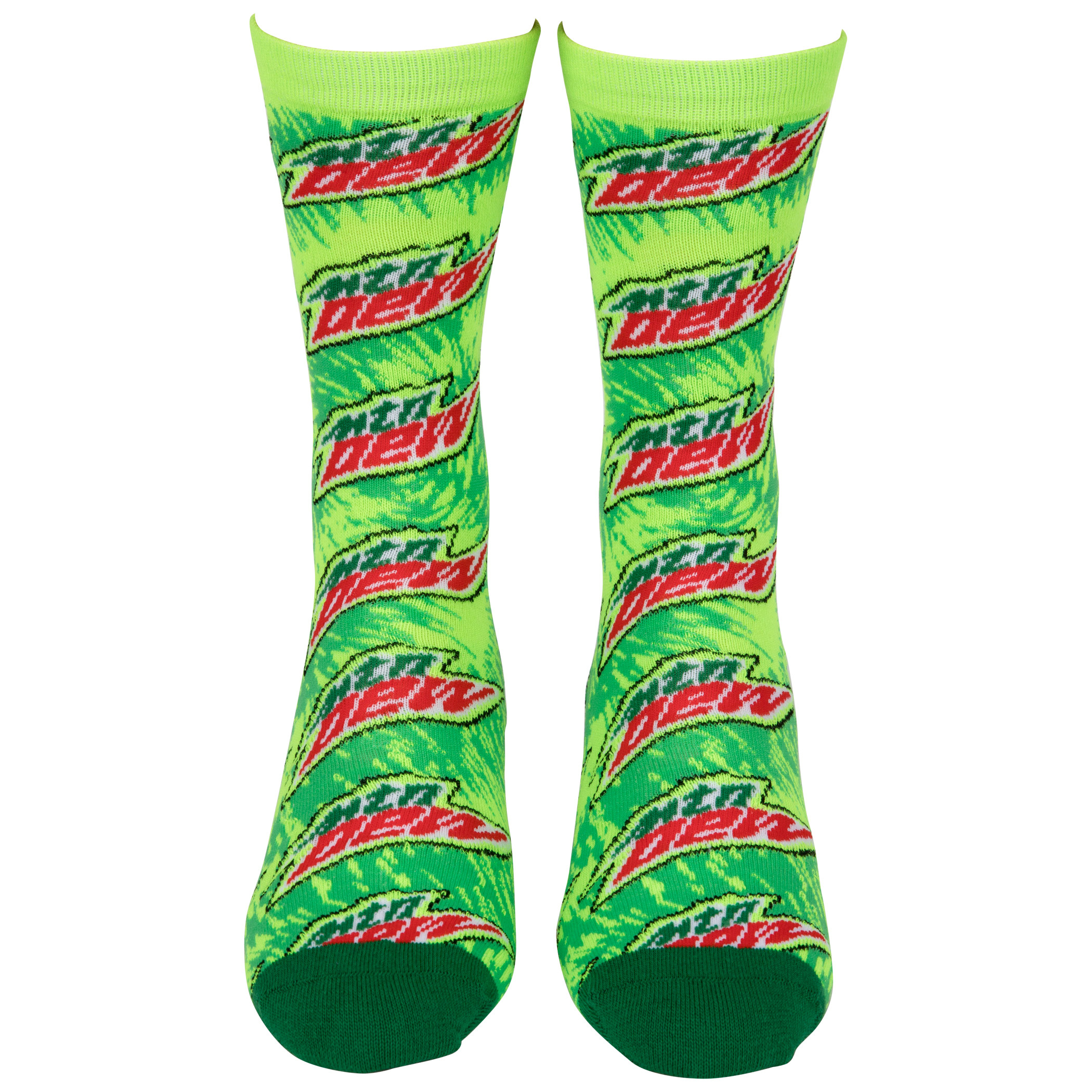 Mountain Dew Core Logo Crew Socks | Brew-Shirts.com