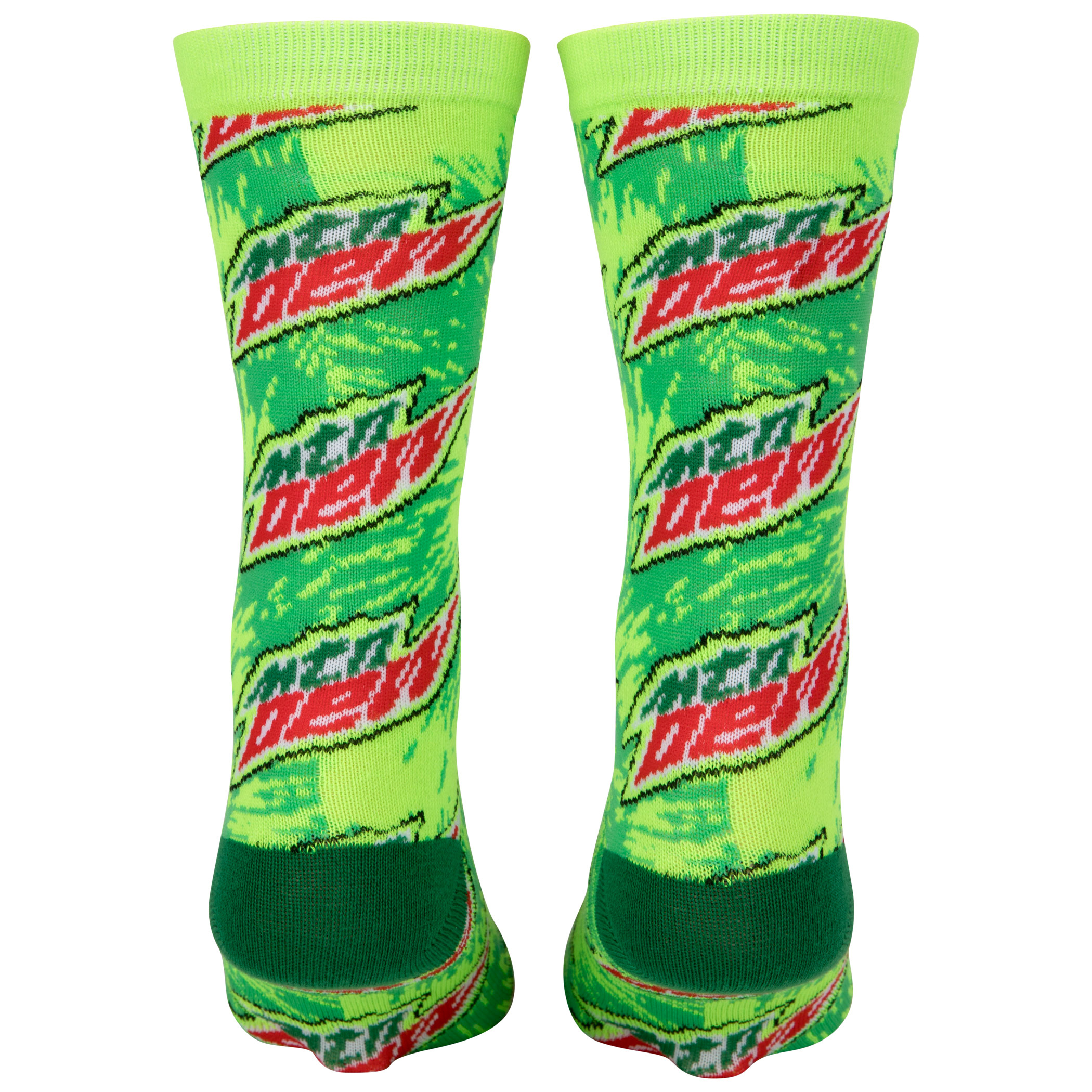 Mountain Dew Core Logo Crew Socks | Brew-Shirts.com